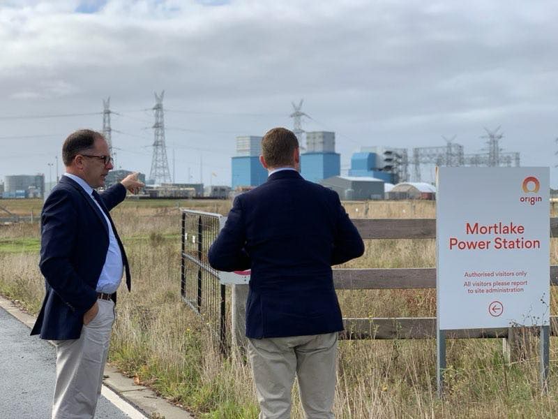 Brad Rowswell MP visit