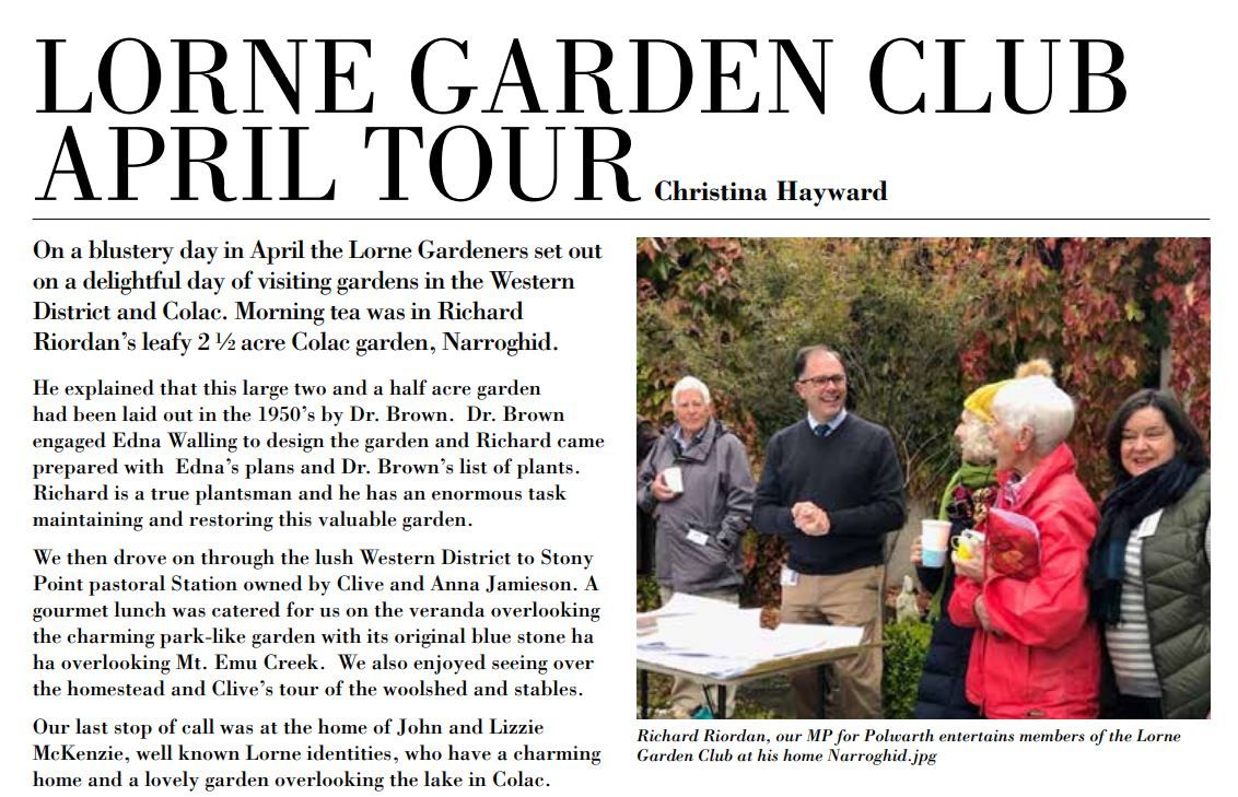 Lorne Garden Club