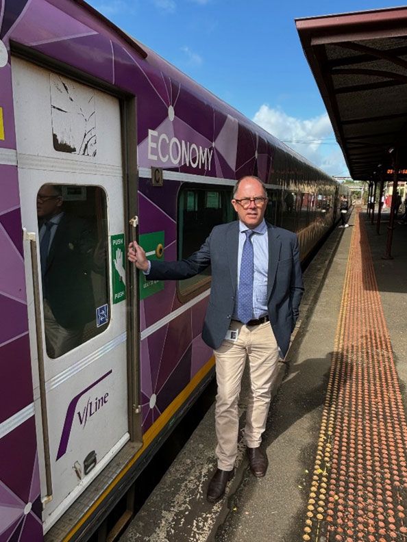 VLocity Trains Warrnambool Service Reduced seating, No catering Have ...